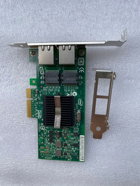 [Ready Stock] intel 9402PT 82571 Chip Dual Port 1G Network Card RJ45 ...