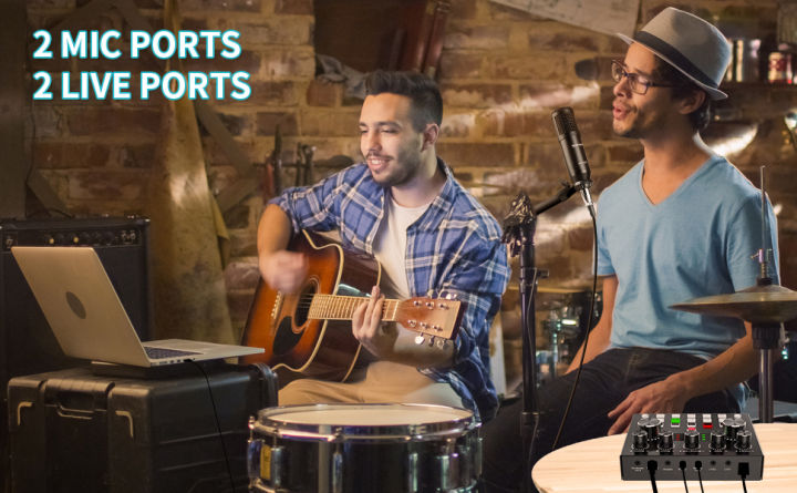 【SSHINC】High quality version v8 sound card with microphone condenser ...