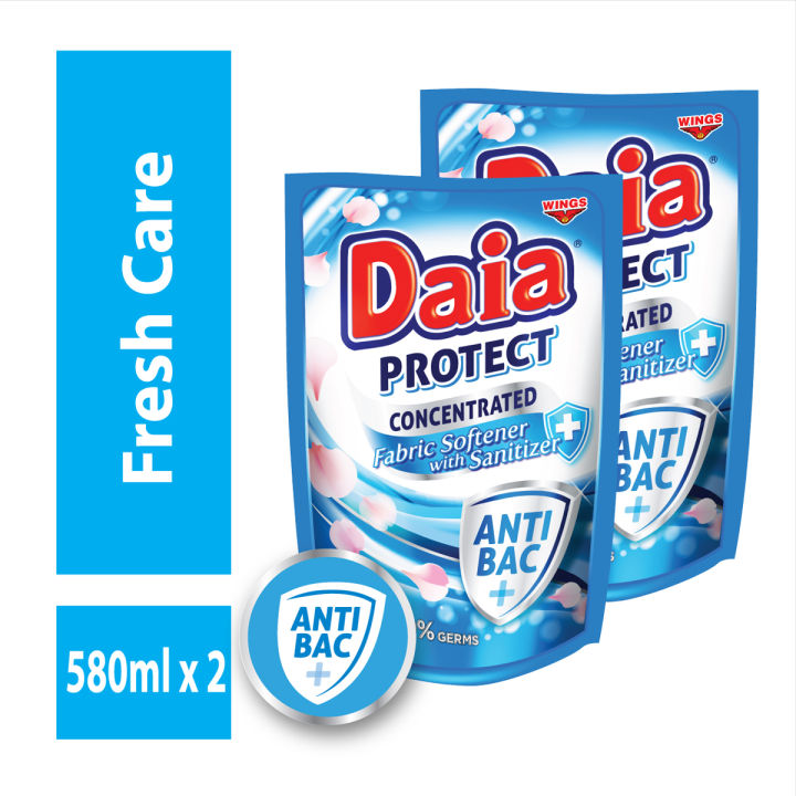 Daia Protect Anti-Bacterial Concentrated Fabric Softener with Sanitizer ...