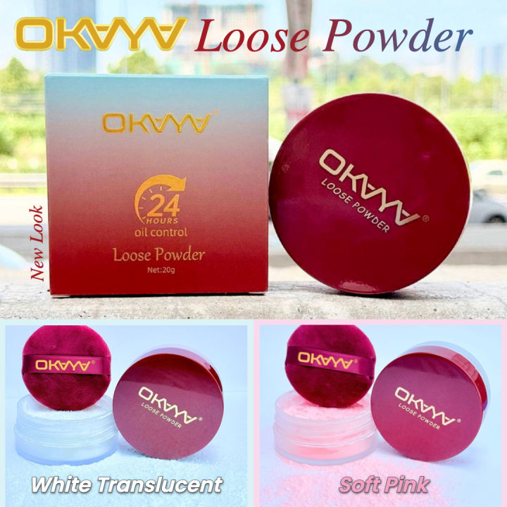 Okaya Loose Powder / Okaya Setting Finishing Oil Control Natural Matte ...