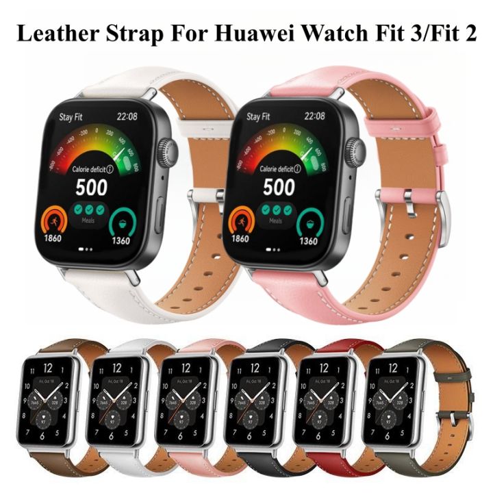 Dây đeo da cao cấp cho đồng hồ Huawei phù hợp với 3/phù hợp với 2 dây ...