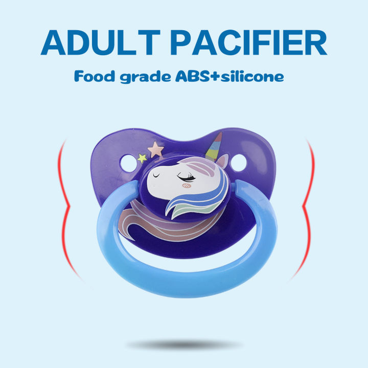 Adult baby pacifier silicone molars abdl adults play with mouth extra ...