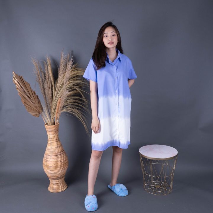 DASTER LEGIAN TIE DYE GRADASI BALI |TANGAN PENDEK | DRESS NARA SEMINYAK ...
