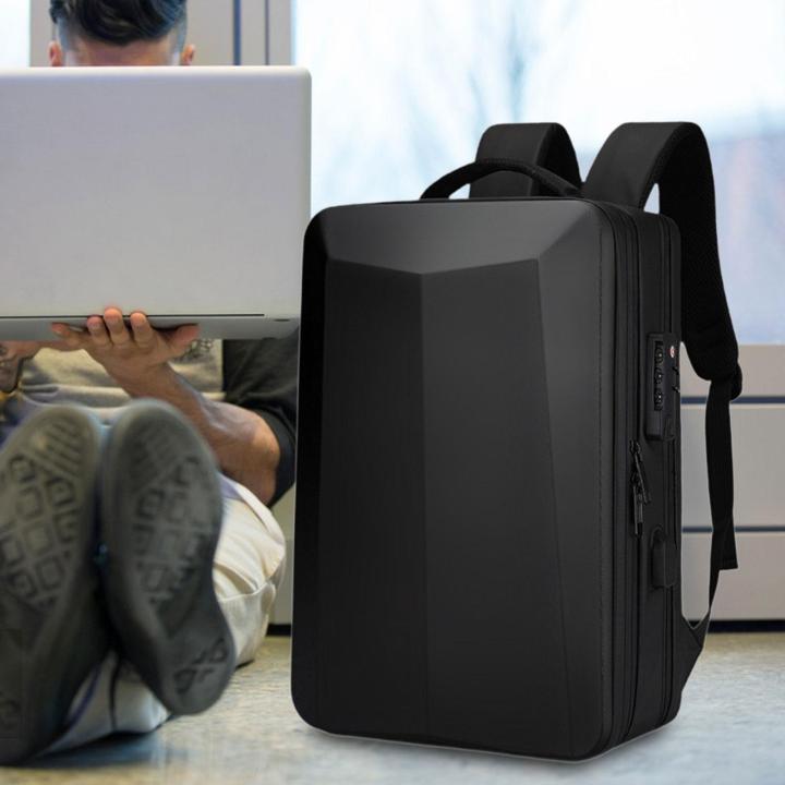 deevoka Hard Shell Laptop Backpack Hardshell Laptop Backpack Business ...