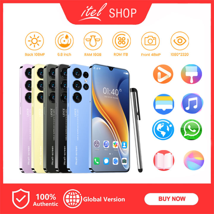 itel S23 5G Smartphone 12GB+512GB 5G 6.8" 5000mAh Battery Android 12 ...
