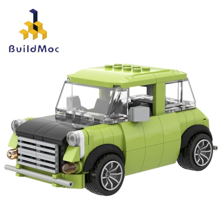 [Qiqi treasure chest] Buildmoc Technical Mr. Beaning Green Mini Car ...