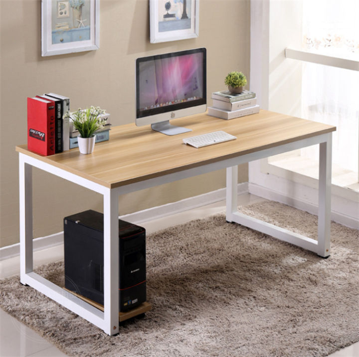 100CM Study Table Office Table Solid Wood Table Game Computer Table ...