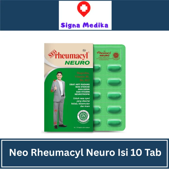Neo Rheumacyl Neuro Isi 10 Tablet - Obat Nyeri Otot / Pegal-Pegal ...