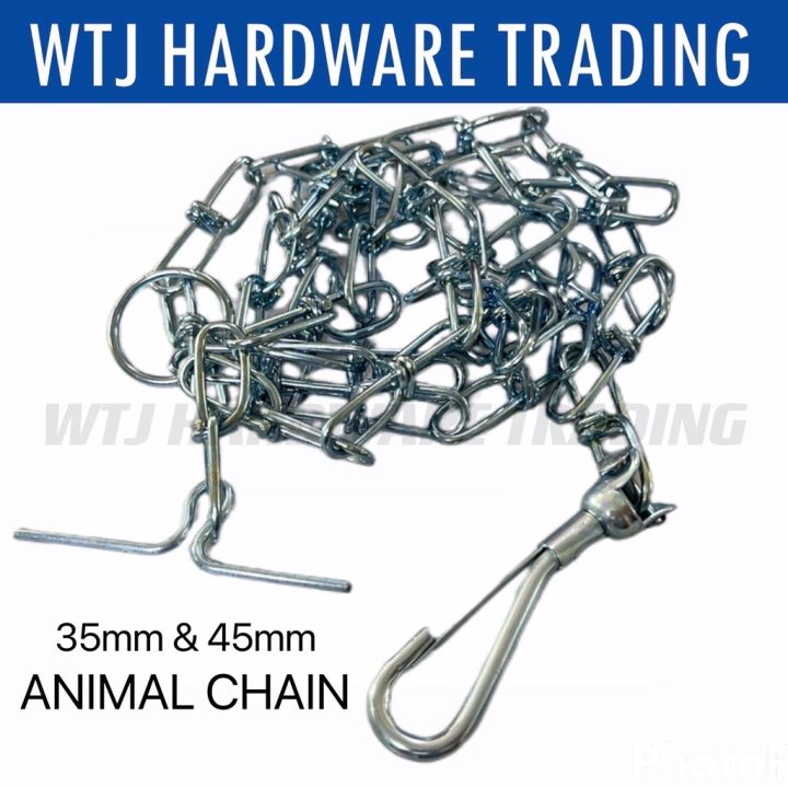 35mm & 45mm (35# | 45#) ANIMAL CHAIN / DOG CHAIN / RANTAI HAIWAN/ TALI ...