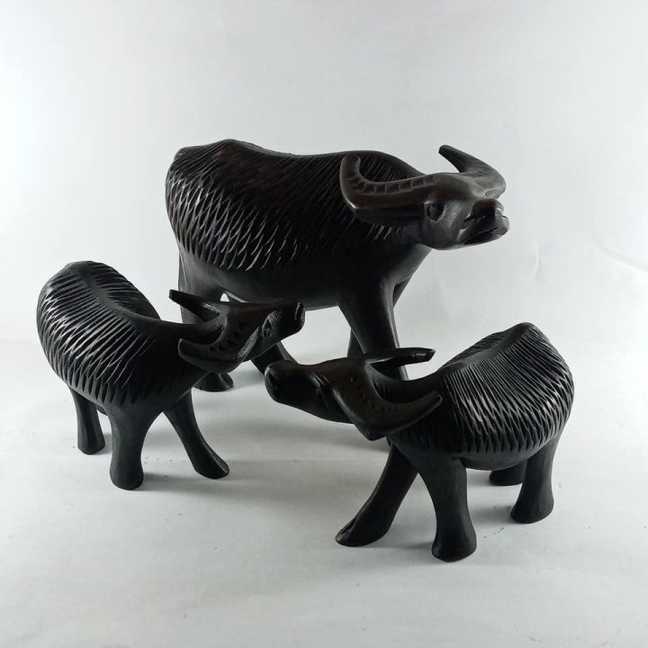 Wooden Carabao Table Top Display | Lazada PH