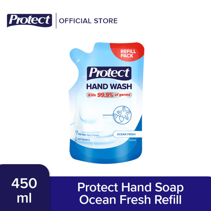 Protect Hand Soap (Ocean Fresh) Refill 450ml | Lazada PH