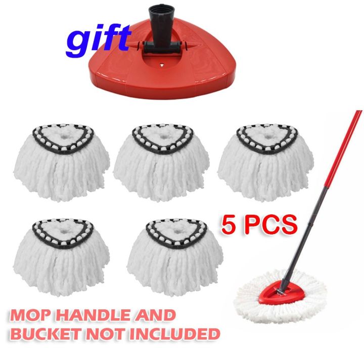 360 Rotating Triangular Ocedar Spin Mop Head Pad Mopa Replacement ...