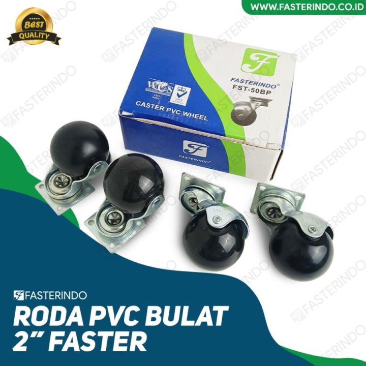 Roda caster atau roda bulat atau roda etalase | Lazada Indonesia