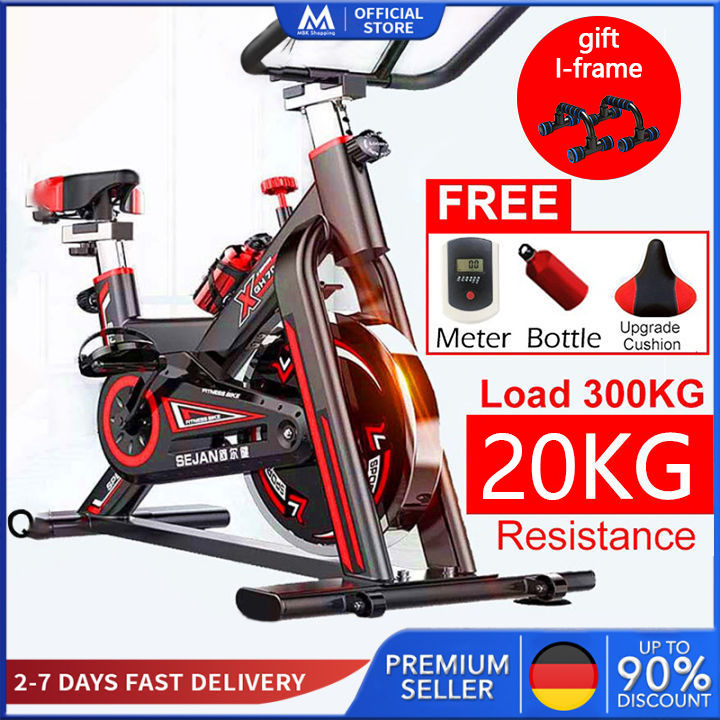 Stationary bike for all steel exercise spin bike stationary bike 20KG ...