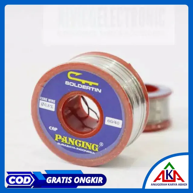 Tenol Timah Solder PANCING / RAPID 60/40 Diameter 0.8mm 10m | Lazada ...