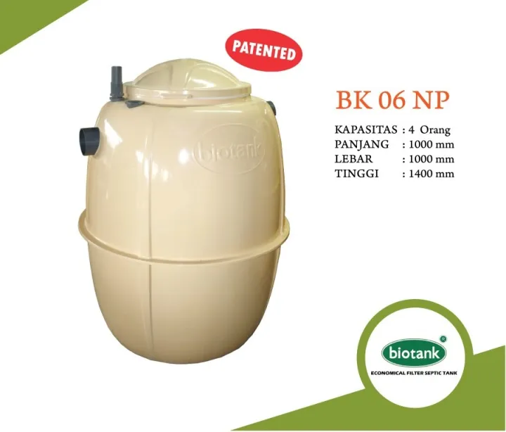Septic Tank Biotank / Tandon Septik / Tangki Septic Biotank 1400 Liter ...