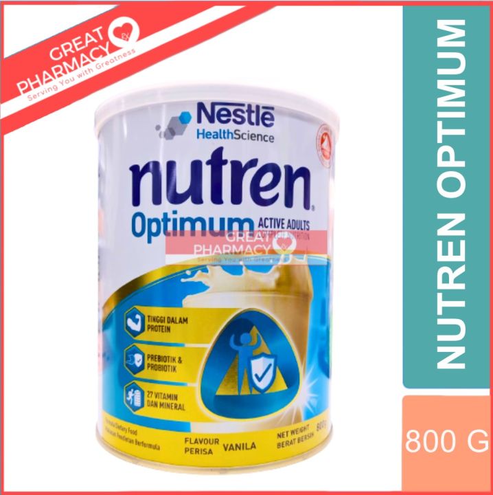 Nutren Optimum 800g (Year: 2025) | Lazada