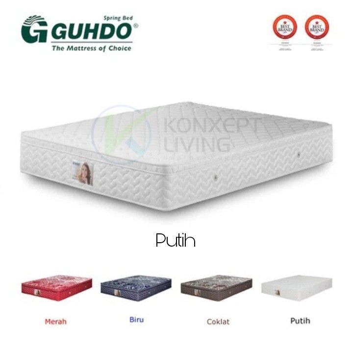 Kasur Guhdo Standard Plushtop Ukuran 180x200 - Guhdo Spring Bed | Lazada Indonesia