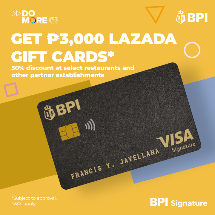 BPI Signature Credit Card Application | Lazada PH