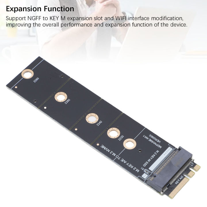 NGFF To KEY M Adapter Card M2 KEY A E To M2 NVME Adapter Stable Data ...