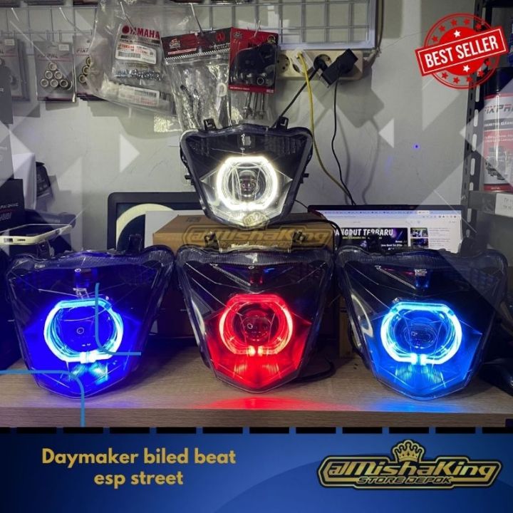 Daymaker semi biled honda beat esp street spek terang | Lazada Indonesia