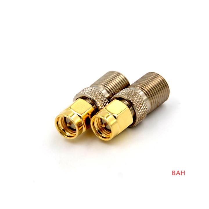 BAH F Female Jack to SMA Male Plug Straight RF Coax Coaxial Connector Adapter | Lazada PH