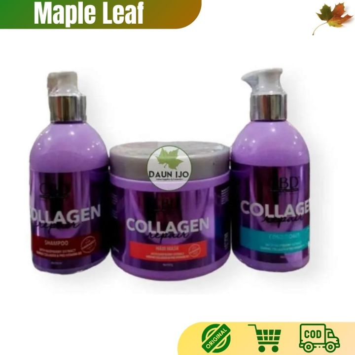 CBD Paket Collagen Hair Repair Isi 3 (Shp Condi Mask) | Lazada Indonesia