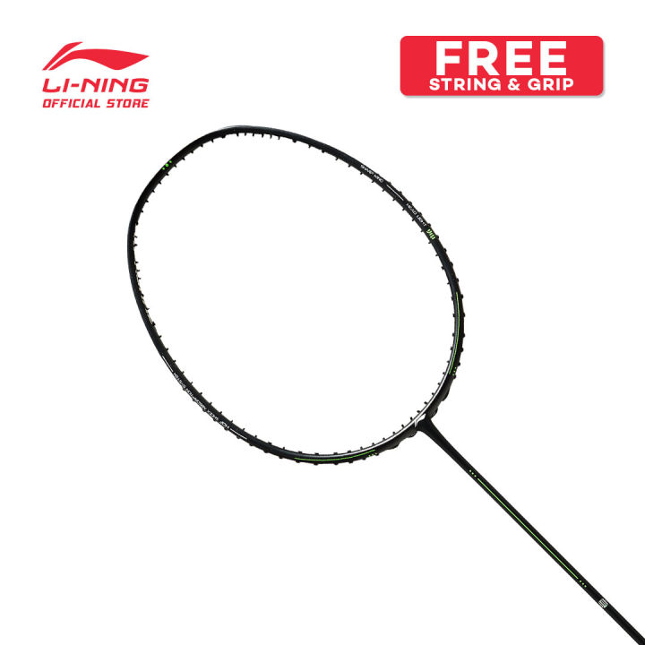 LI-NING TURBO CHARGING MARSHAL BADMINTON RACQUET (3U) - BLACK - AYPU077 ...