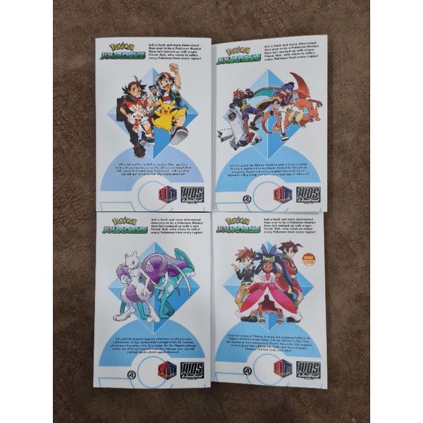 Manga POKEMON JOURNEYS volume 1-4 (END) (English Version) | Lazada