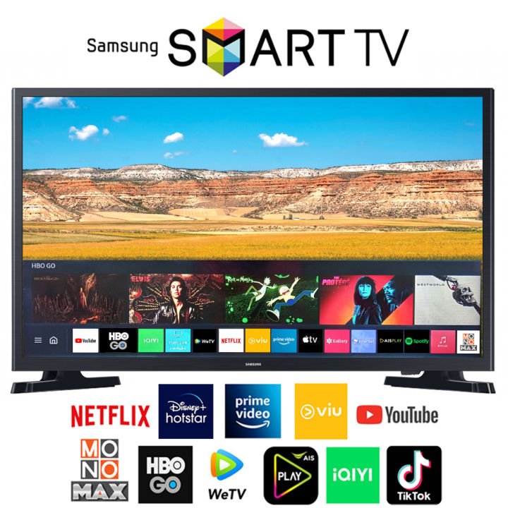 Samsung Smart TV 32 นิ้ว รุ่น UA32T4202AKXXT | Lazada.co.th
