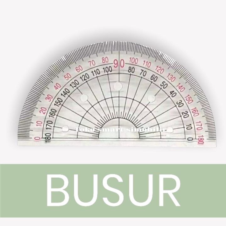 2 PCS BUSUR DERAJAT / PENGGARIS BUSUR / MISTAR | Lazada Indonesia