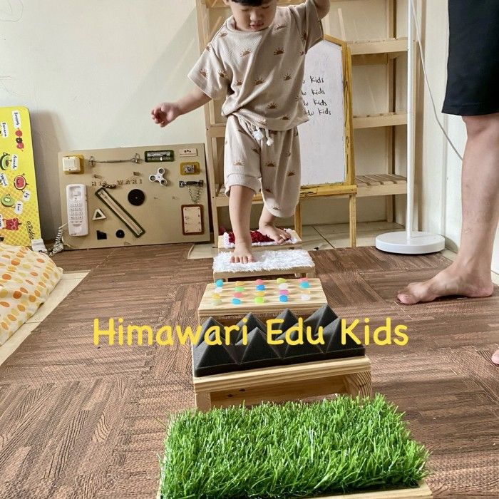 NEW Papan Titian, Balance Beam, Stepping Tekstur, Sensory Play, Matras ...