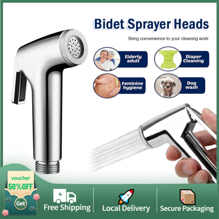 Handheld Toilet Bidet Sprayer Bidet Spray Gun ABS Powerful Pressure ...