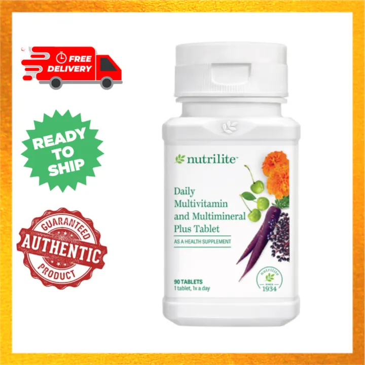 Nutrilite Daily Multivitamin and Multimineral Plus Tablet - 90 tab | Lazada