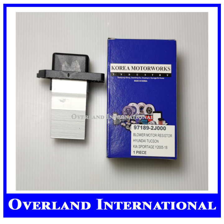 FAN BLOWER MOTOR RESISTOR, 4-Terminals, For Hyundai Tucson, Kia ...