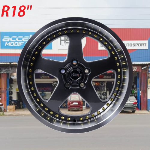 Velg Racing 18 PCD 5X114,5 Innova Zenix CRV Xtrail Sonet Ioniq Camry ...