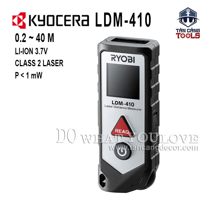 Thước Đo Khoảng Cách Điện Tử 40 Mét Kyocera LDM-410 ( Có Trang Bị Đo Bi Lăn ) | Lazada.vn