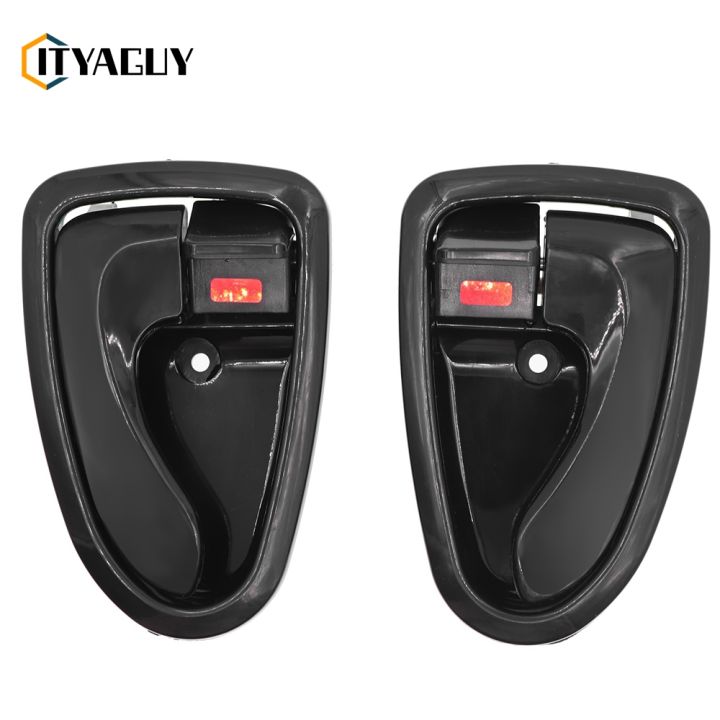 82610-25000 82620-25000 Black Front Rear Left Right Side Inner Inside ...