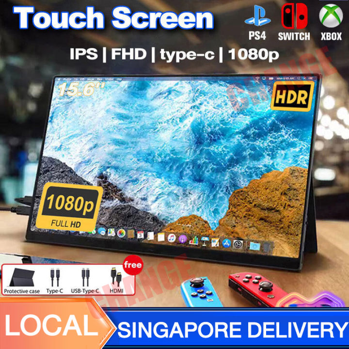 【Local Delivery】ChangeForBetter Portable Monitor Display Touch Screen ...