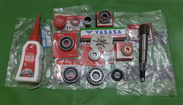 Komplit Bearing Rasio As Pulley Genio Beat Deluxe Scoopy 2020 Donat K0J ...