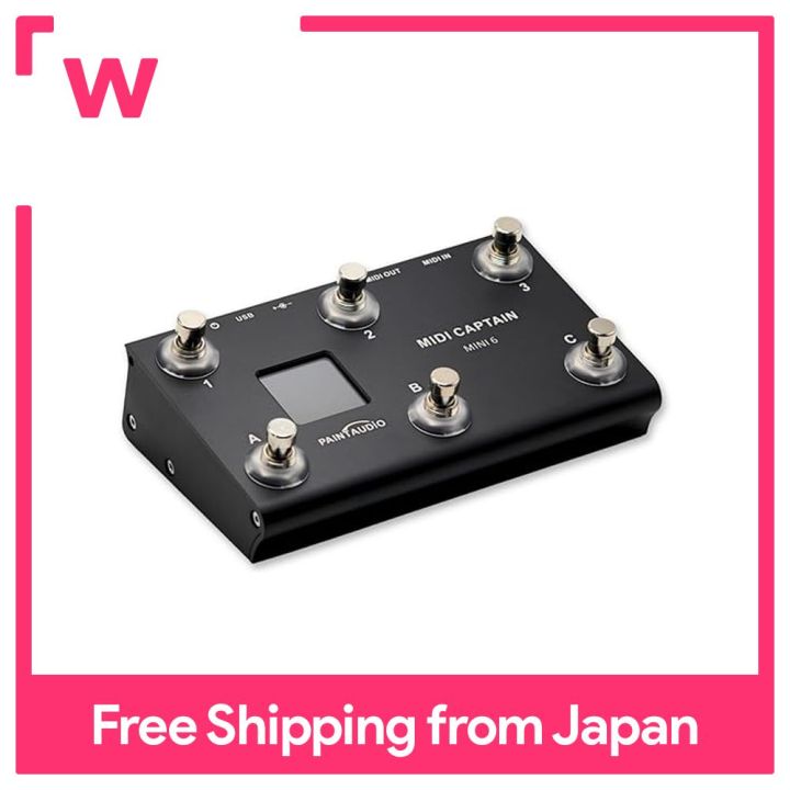 PAINT AUDIO MIDI Captain MINI 6 Portable for all commands of PC/CC/NOTE ...