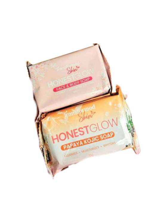 "INLEJ PHIL" HONEST GLOW Face & Body Soap and Papaya Kojic Soap (PINK ...