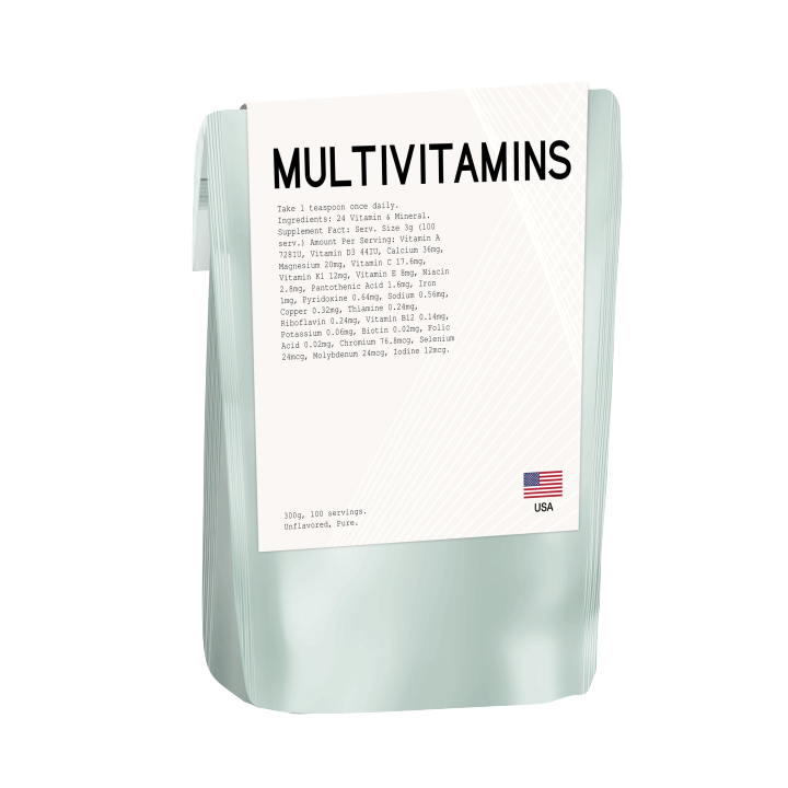 Nourished Multivitamin 300g 100 servings Broad Spectrum 24 Essential ...