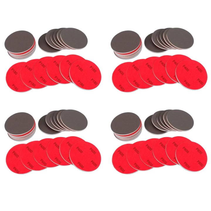 20 Pack Round Sanding Pads For Efficient Surfaces Smoothing And ...