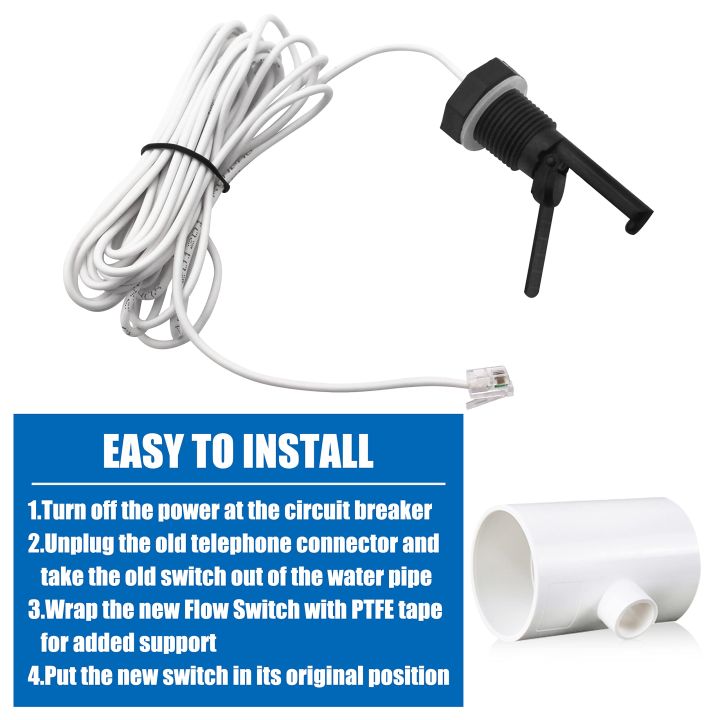 อะไหล่ Genuine Hayward โฟลว์สวิทซ์ เครื่องแปลงเกลือ Flow Switch Kit ...