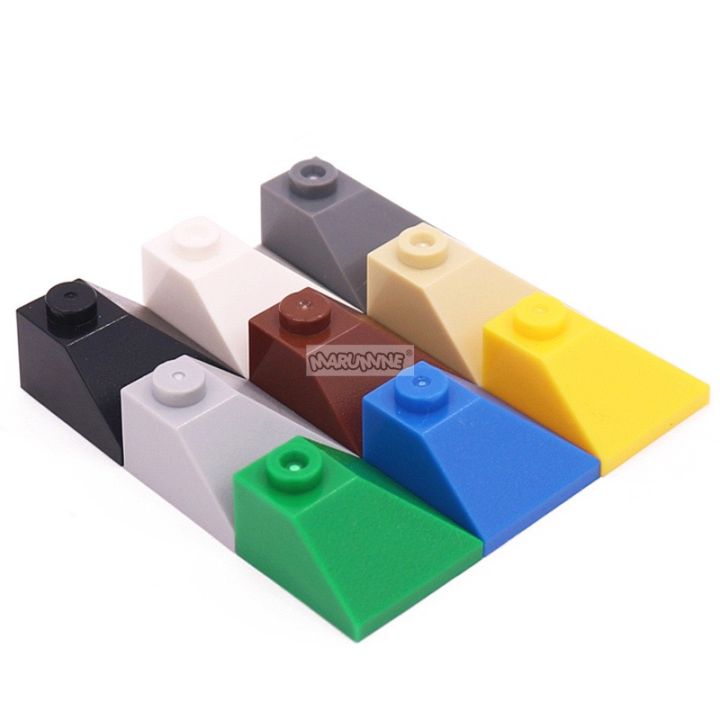 5pcs 45° Double Convex Corner 2x2 Building Blocks Bricks DIY ...