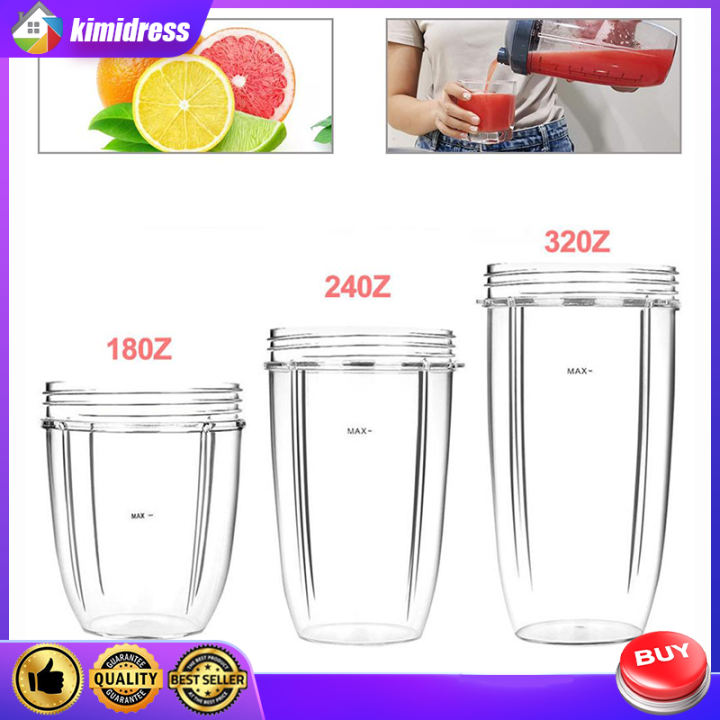 Plastic Cup For Nutribullet Replace Large Cup Mug 600/900w Spare Cup ...