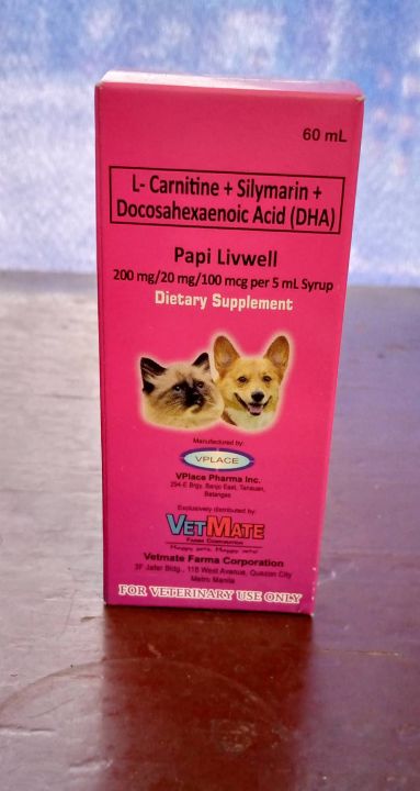 PAPI LIVWELL (L-Carnitine+Silymarin+Docosahexaenoic Acid) | Lazada PH