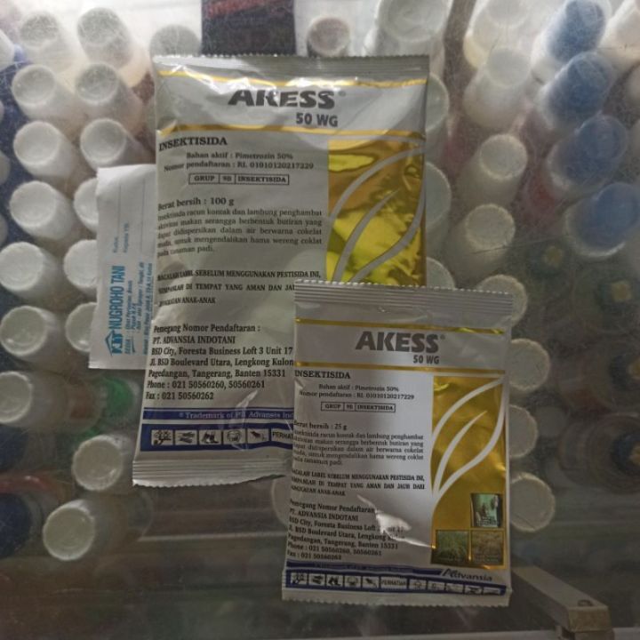 INSEKTISIDA AKESS 50 WG 100 GRAM GRATIS AKESS 25 GRAM PIMETROZIN 50% ...