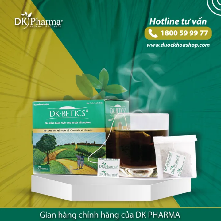 Trà tiểu đường DK – Betics - Dây thìa canh lá to – Dược liệu vàng cho người tiểu đường - - Gian ...